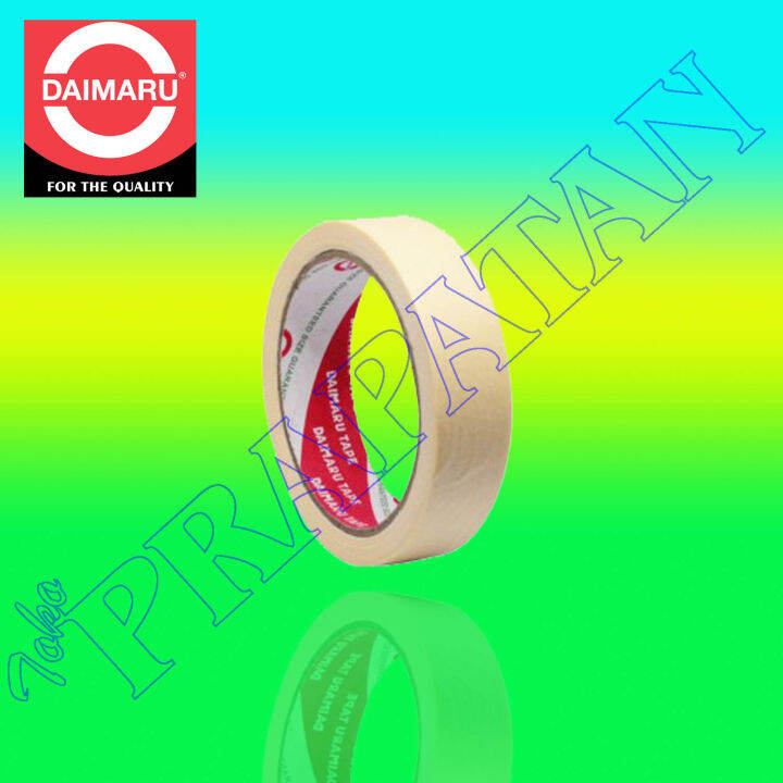 Lakban Kertas Daimaru / Masking Tape 24mm (1 inch) | Lazada Indonesia