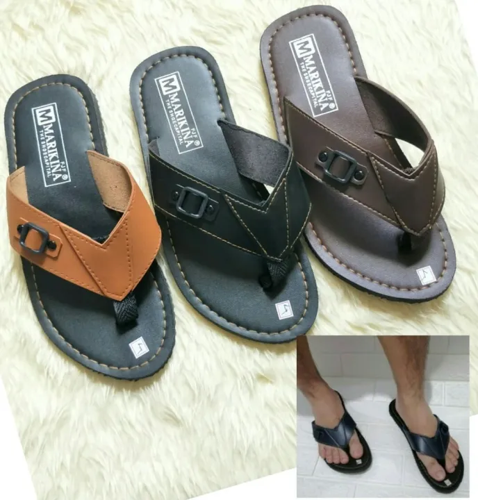 MARIKINA SANDALS / SLEEPERS FOR MEN (IPIT STYLE) | Lazada PH