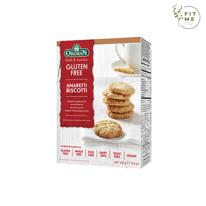 ORGRAN GLUTEN FREE AMARETTI BISCOTTI 150G | Lazada Indonesia