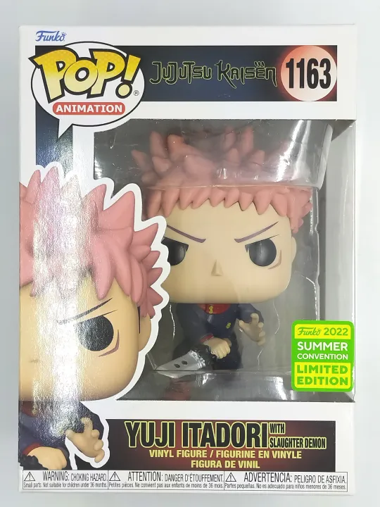 SDCC 2022 Funko Pop Jujutsu Kaisen - Yuji Itadori with Slaughter Demon ...