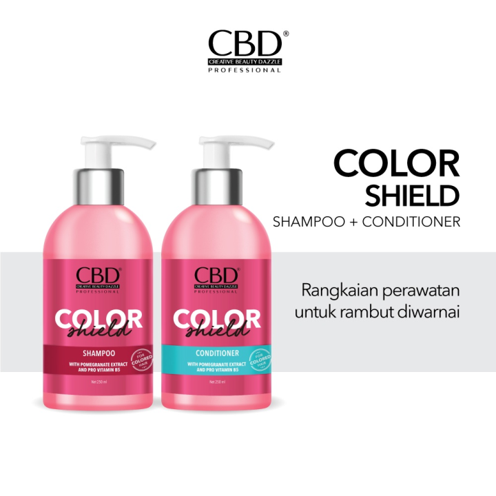 CBD Color Shield Shampoo 250ml - Conditioner 250ml - Rangkaian ...