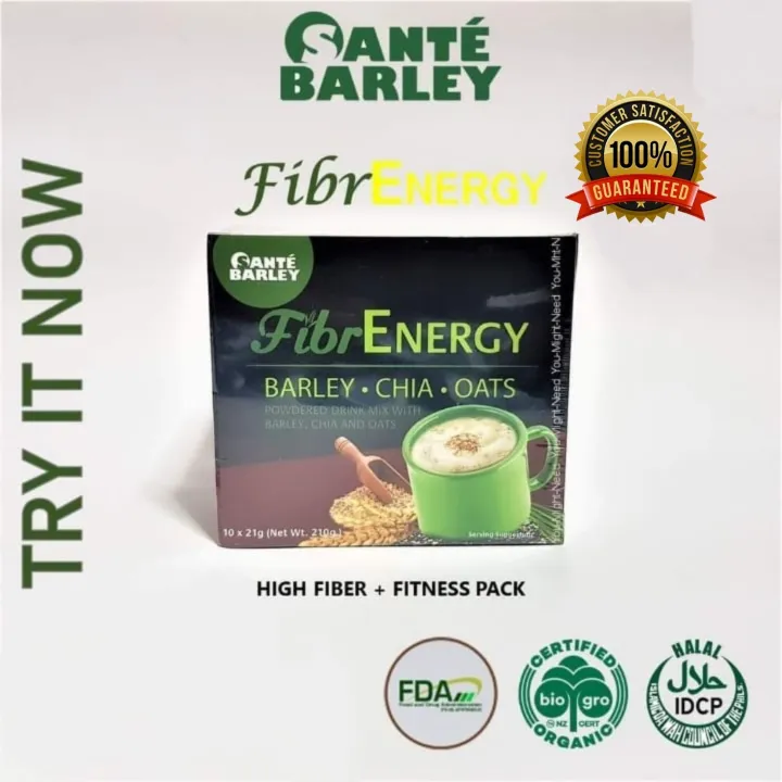Authentic Sante Barley Fibr Energy (Barley • Chia • Oats) | Lazada PH