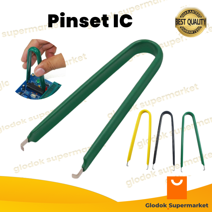 Pinset Ic Pencapit Jepit Alat Angkat Ic | Lazada Indonesia