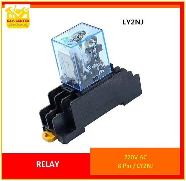 LY2NJ 10A 8PIN Coil Power Relay DPDT | Lazada PH
