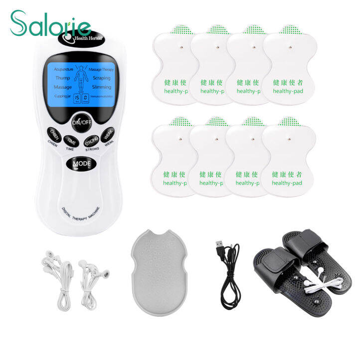 Salorie 8 Modes Digital Therapy Tens Unit Acupuncture Pulse Machine ...