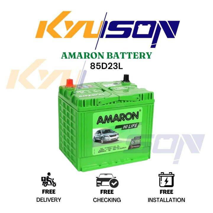 [Installation Provided] 85D23L | Amaron Hi-Life Car Battery Bateri ...