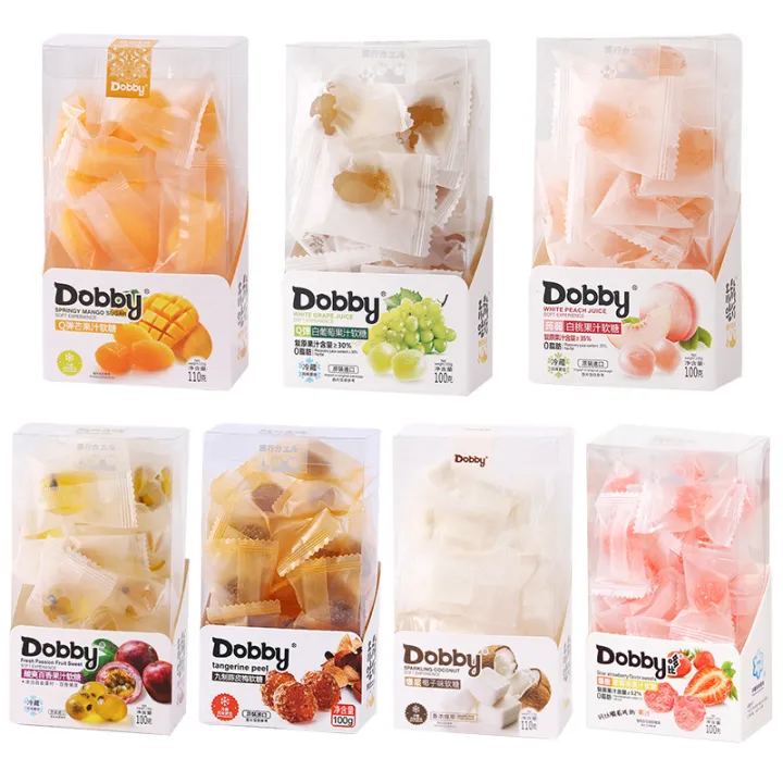 Midea Dobby/Duobi Berry Marshmallow 110g Coconut Passion Fruit Orange ...