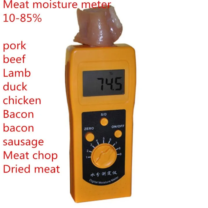 Digital Moisture Tester Pork Beef Lamb Duck Chicken Bacon Sausage ...