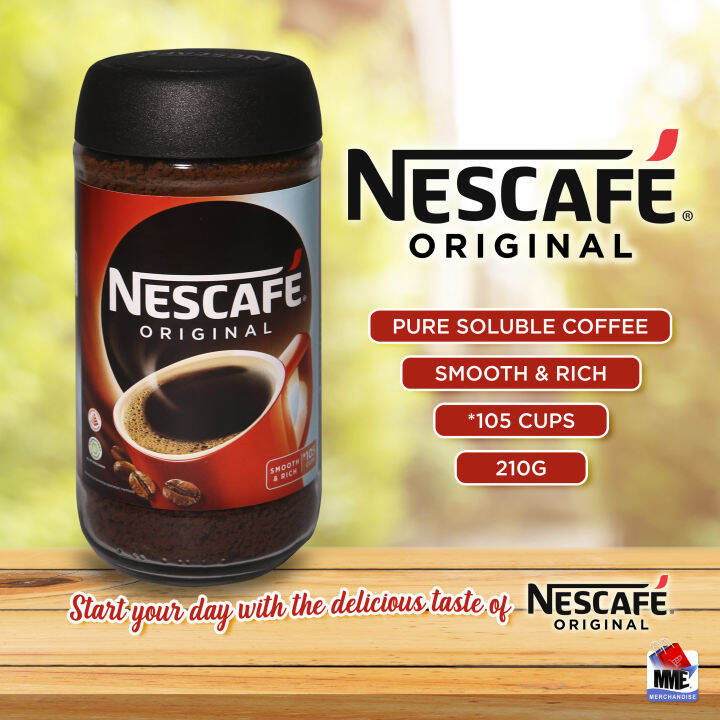 NESCAFÉ Original Smooth & Rich 210g | Nescafe Best Original & Pure ...