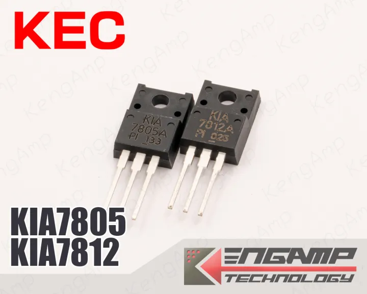 (1ตัว) [IC] KIA 7805 7812API KEC 3 Terminal Positive Voltage Regulators | Lazada.co.th
