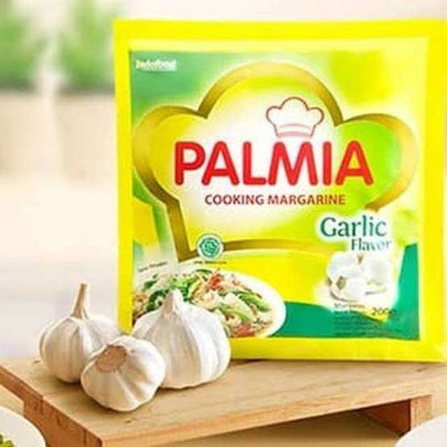 Palmia Garlic Flavor Palmia Cooking Margarine 200 gram | Lazada Indonesia