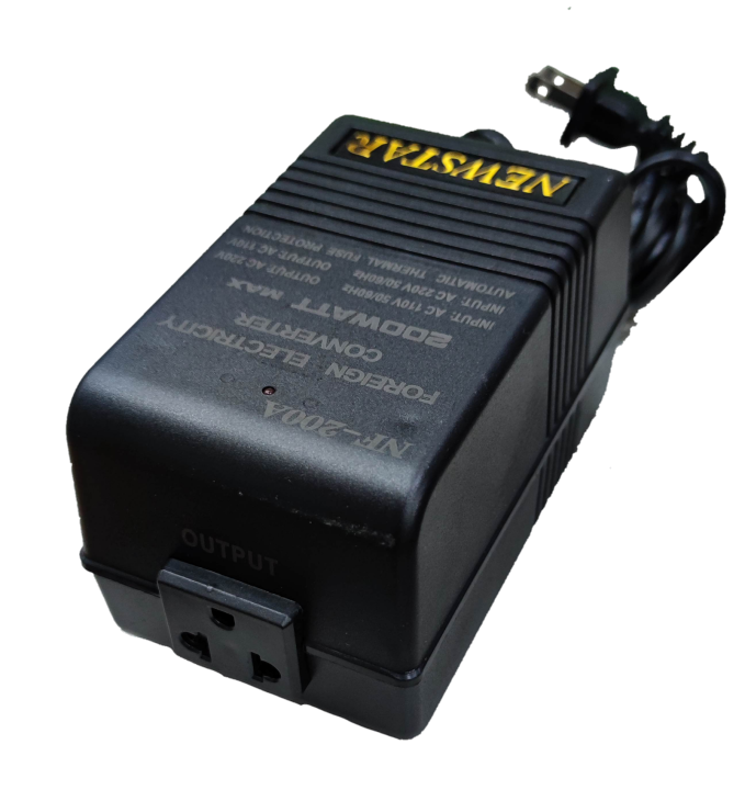 Travel Converter 220V - 110V 200W Capacity , Step Down Transformer 200W ...