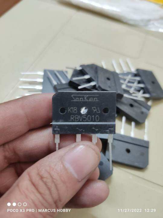 1pc Sanken Bridge Diode RBV5010 | Lazada PH