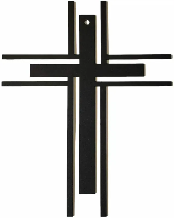 Metal Wall Cross Modern Décor Design (8.5 x 6.75 inches) | Lazada.co.th