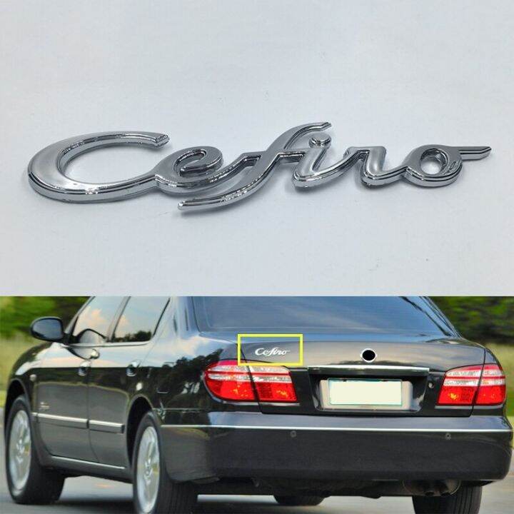 For Nissan Cefiro Car Sticker Rear Trunk Logo Badge Tailgate Emblem Nameplate Auto Accessories ...