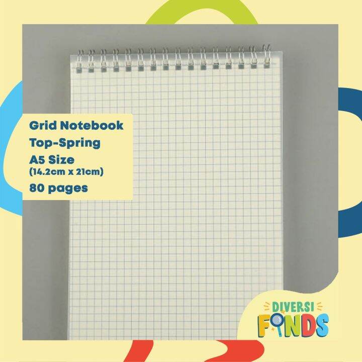 Clear Cover Steno Spiral Notebook / Steno - Size A5 and B5 - LINE,PLAIN ...