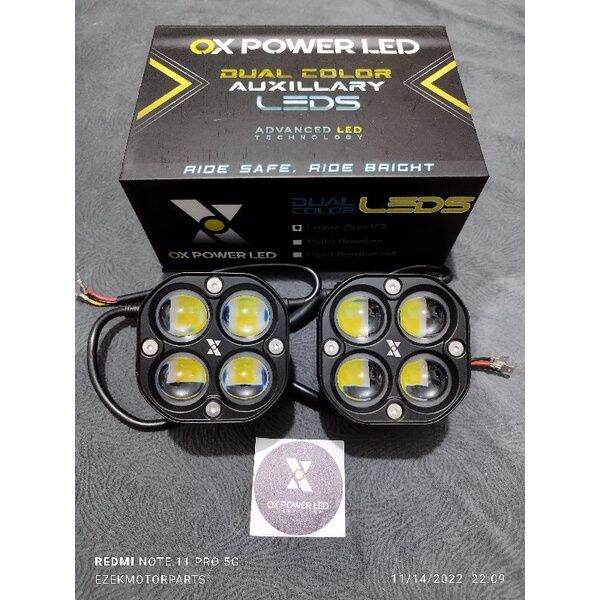 OX POWER LED LASER GUN 80WATTS DUAL COLOR | Lazada PH