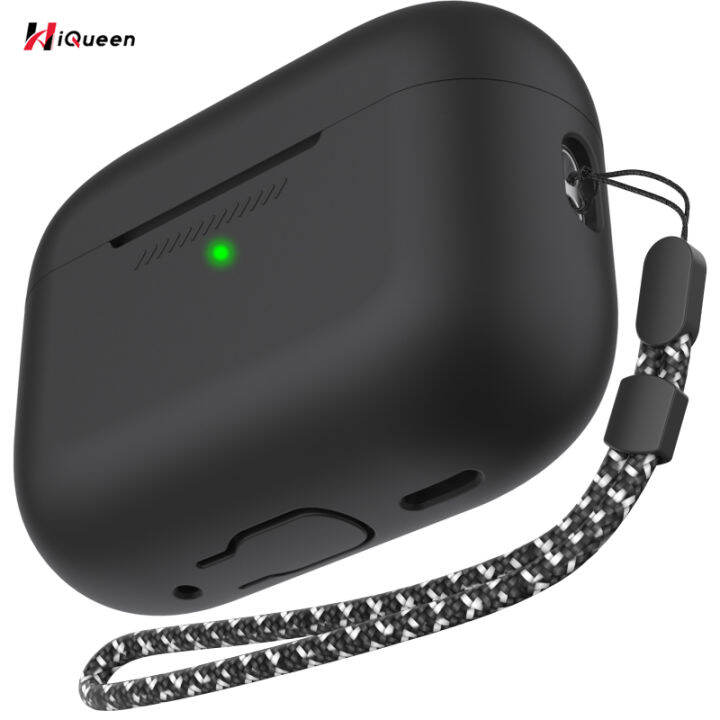 HiQueen เคสป้องกันซิลิโคนน้ำหนักเบากันหายฝาครอบสายคล้องแบบมีเคสเหมาะ ...