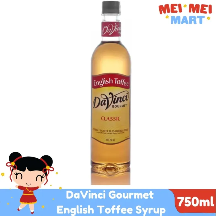 DaVinci Gourmet English Toffee Syrup 750ml | Lazada PH