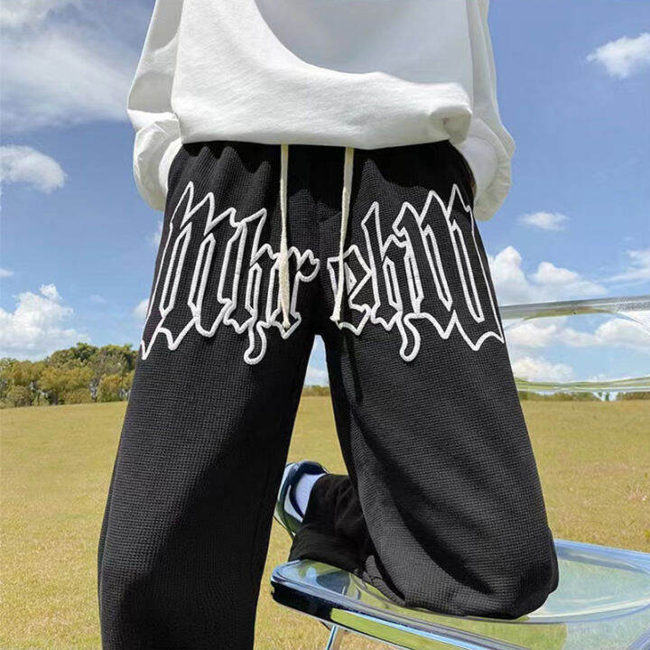 baggy sweatpants Aesthetic pants for men slocks oversized pants Korean ...