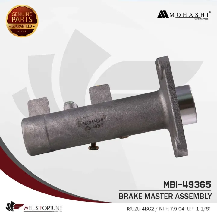 ISUZU 4BC2 NPR 7.9 2004 -UP 1 1/8" BRAKE MASTER ASSEMBLY MOHASHI 8 ...