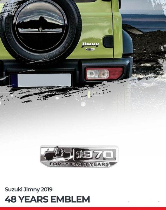 Suzuki Jimny 48 Yrs Sticker ( Jimny accessories ) | Lazada PH