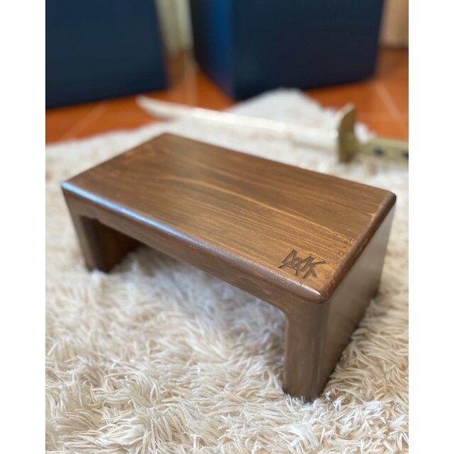 Bangkito, Low-step stool, Foot rest, wooden stool, kiddie stool, bench ...