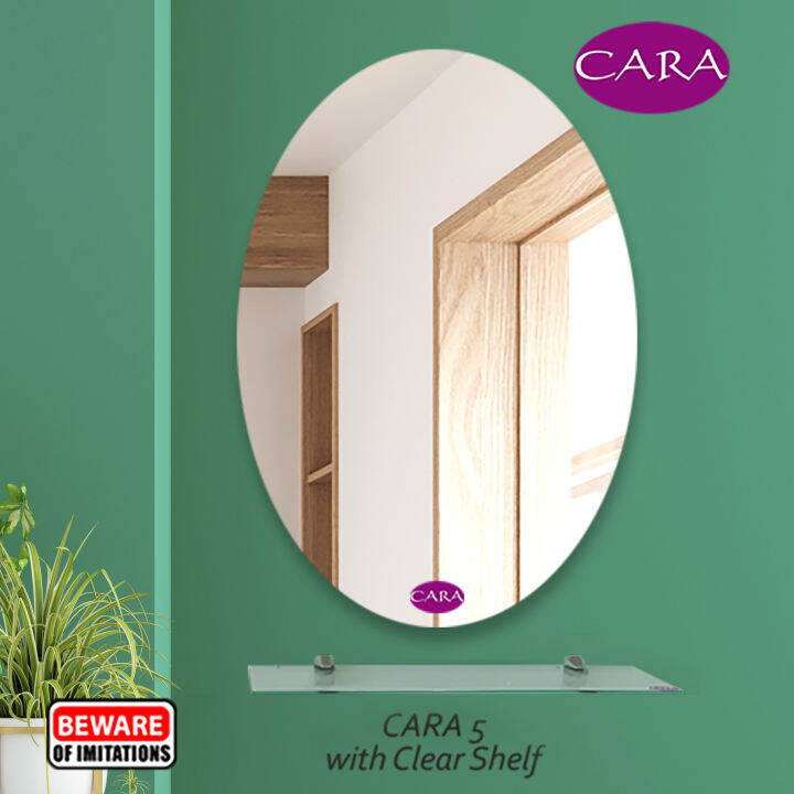 PROFILES Cara Home Bathroom Wall Mirror (Oval Shape) Vanity Mirror ...