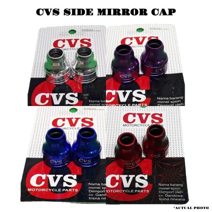 CVS SIDE MIRROR CAP ALLOY UNIVERSAL | Lazada PH