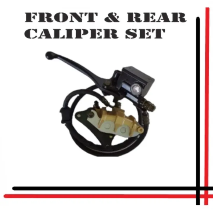 [In Stock] Front Caliper Set For Xrm/Mio/Wave 110 Rear set Raider 150 ...