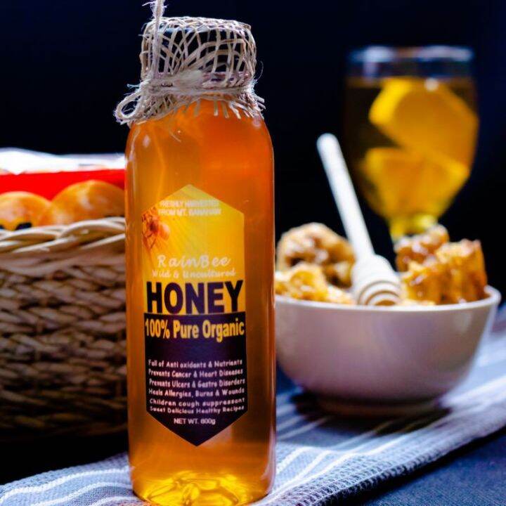Rainbee Pure Raw Honey Uncultured Organic 600grams | Lazada PH