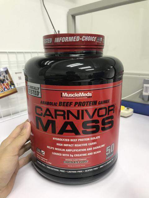 MuscleMeds Carnivor Mass, 5.7lbs - Weight & Mass Gain, Muscle Building ...
