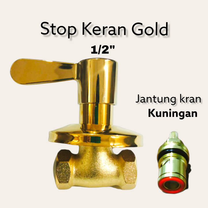 Stop Keran Gold/ Stop Kran Tanam Gold/Stop Keran Engkol Gold 1/2 ...