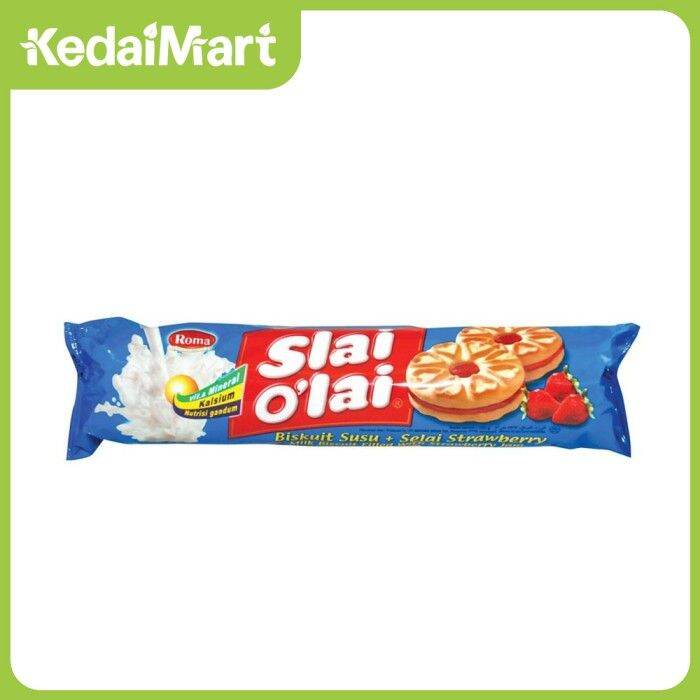 Roma Slai Olai Strawberry 128 Gram | Lazada Indonesia