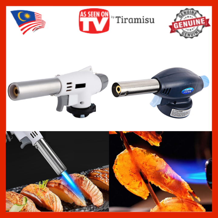 (UP TO 1300°C) Tiramisu Flame Gun Blow Torch Butane Gas Torch Gun ...