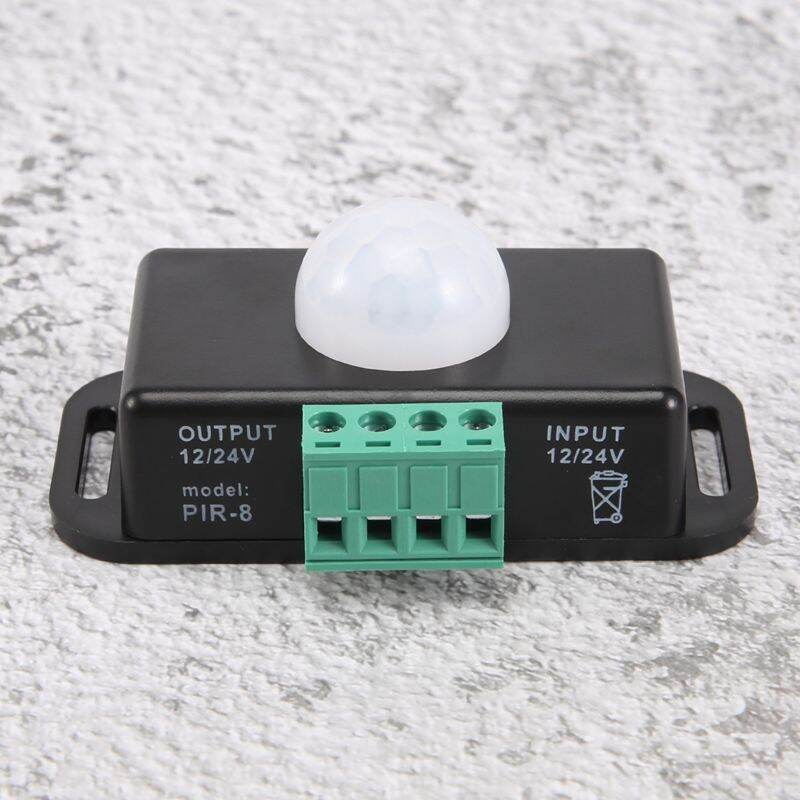 Motion Sensor Switch, 12V 24V PIR Sensor LED Switch Controller for ...