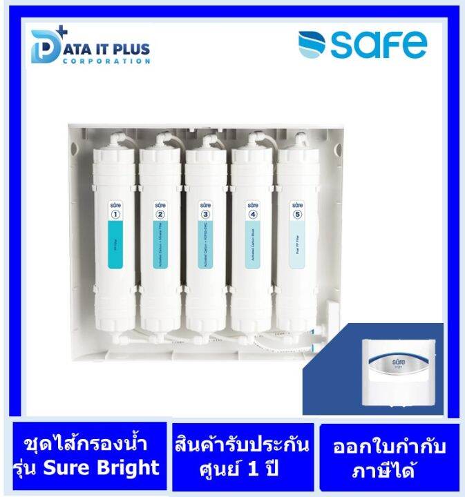 SAFE ไส้กรองน้ำ สำหรับเครื่องกรองน้ำ รุ่น Sure Bright | Lazada.co.th