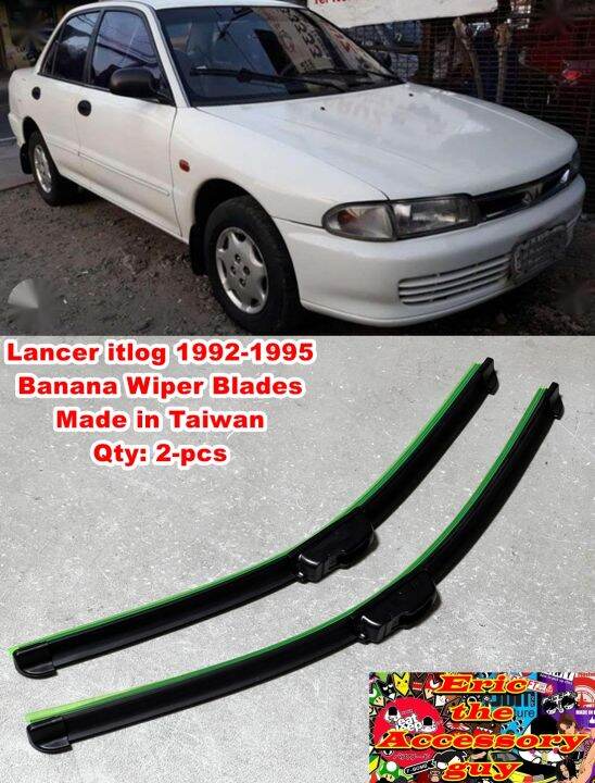 Banana Wiper Blades for Mitsubishi Lancer itlog (2pcs) | Lazada PH