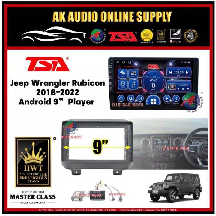[ MTK 2+32GB ] TSA Jeep Wrangler Rubicon 2018 - 2022 With Canbus ...