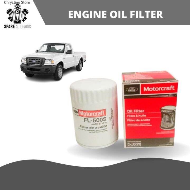 【READY STOCK】 Engine Oil Filter for Ford Ranger 3.5L 2014 and up models ...