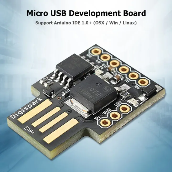 Digispark Kickstarter ATTINY85 Mini Module DC 5V Micro USB Development ...