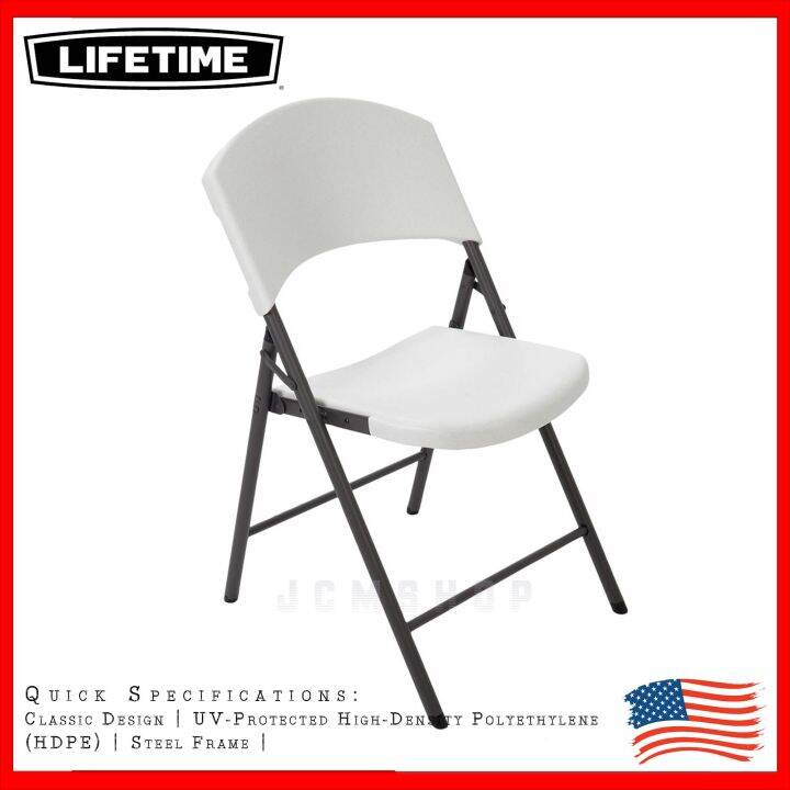 Office chair Lifetime® Deluxe Folding Chair - White | Home Office Chair ...