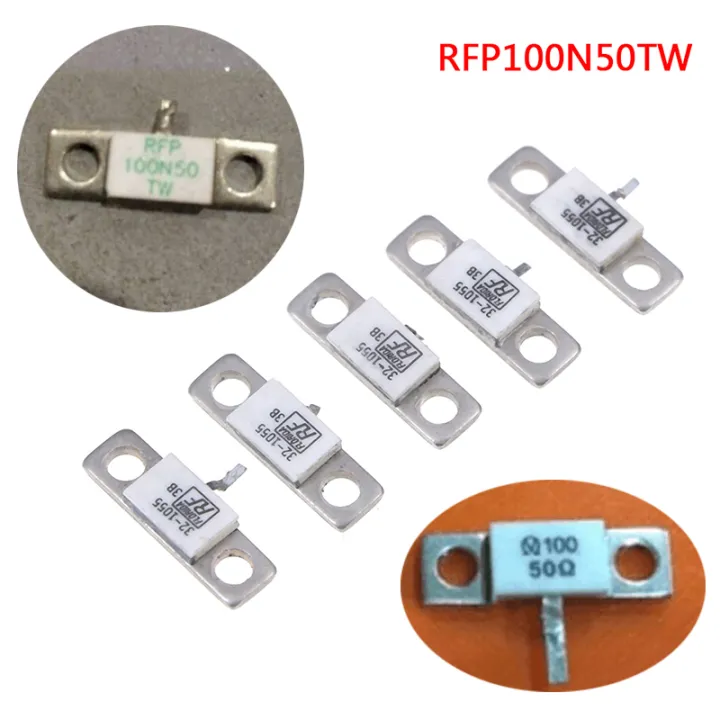 TANG[Falsh Sale] 5Pcs 100w 50ohm dummy load RF resistor RFP 100-50 TW ...