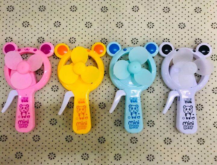 KELLY NEW Fuel Castle Hand Fan Pressure Mini Fan Animal Shape Cute ...