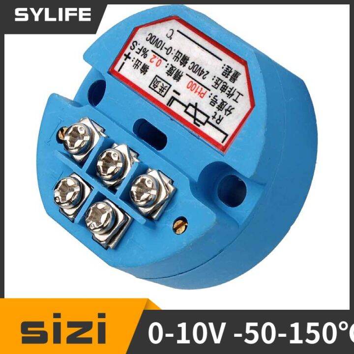 Rtd Pt100 Temperature Sensors Transmitter 50 To 150 Celsius 0 10v