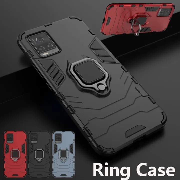 Casing Ponsel Xiaomi Poco M4, Pelindung Belakang HP Braket Keras Anti ...