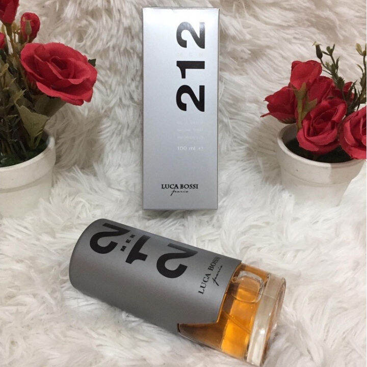 【MY Girl】Singapore 212 Men's Perfume Luca Bossi Long Lasting Fragrance ...