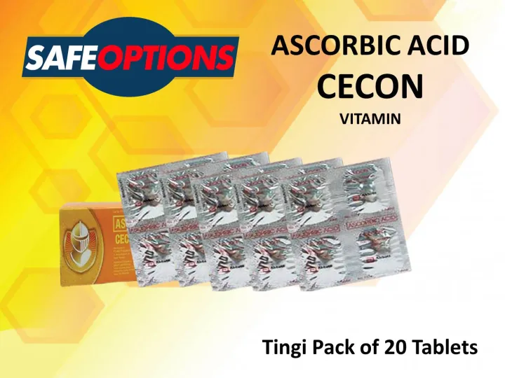 Authentic Abbott Ascorbic Acid CECON Vitamin (Tingi Pack of 20 tablets ...