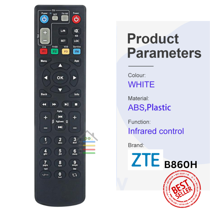 REMOTE STB ZTE B860H INDI HOM USEE TV DLL | Lazada Indonesia