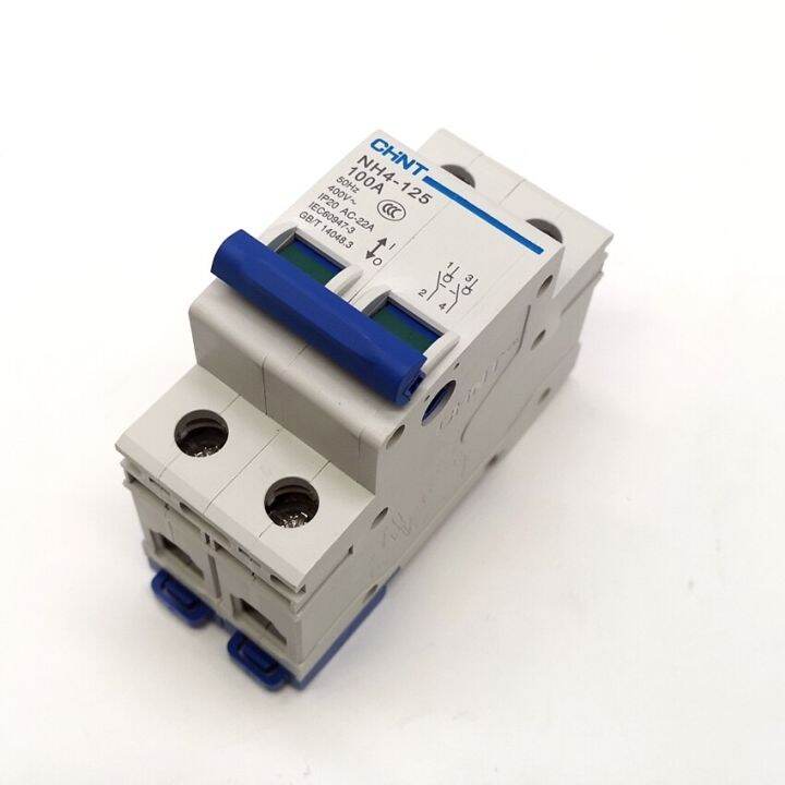 CHINT Isolation Circuit Breaker NH4-125 2 Poles 32A 63A 100A 125A ...